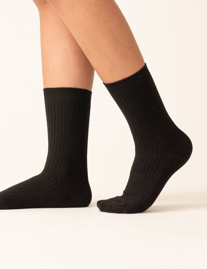 Crew Socks 3 Pack - Black – Stormempire