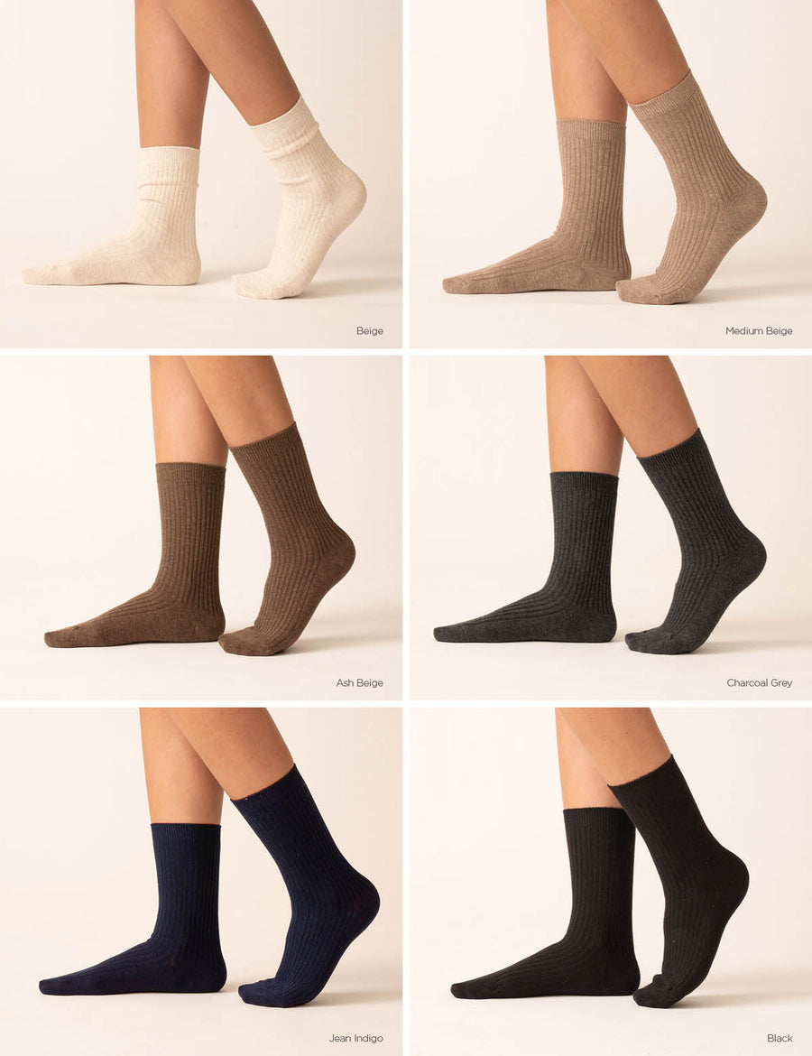 Crew Socks 3 Pack - Black – Stormempire